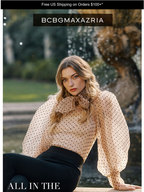 BCBG Email Newsletters: Shop Sales, Discounts, and Coupon Codes