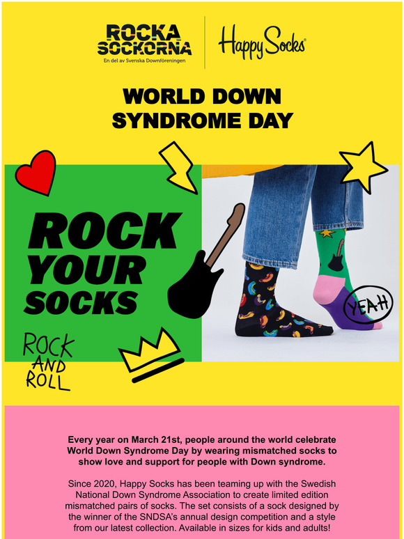 Happy Socks: Celebrate World Down Syndrome Day! | Milled