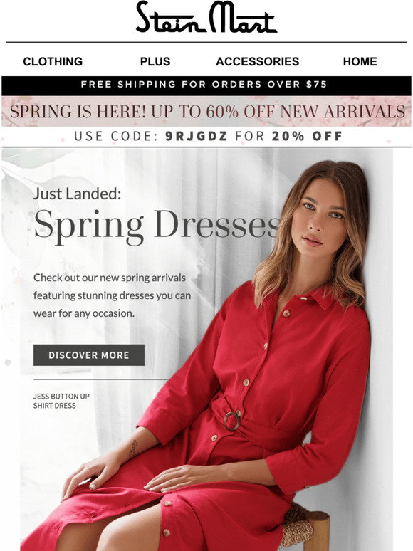 Stein Mart: We Found Them! The Perfect Dresses for Spring | Milled