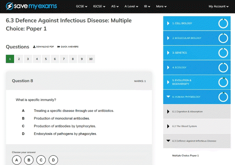 Save My Exams: NEW! IB Biology DP SL Resources | Milled