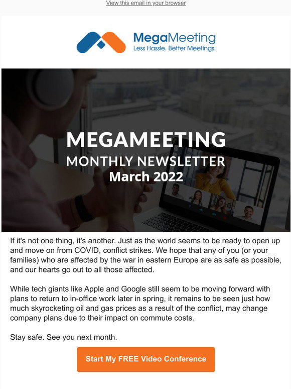 MegaMeeting: MegaMeeting March 2022: Video Pop-Out and More | Milled