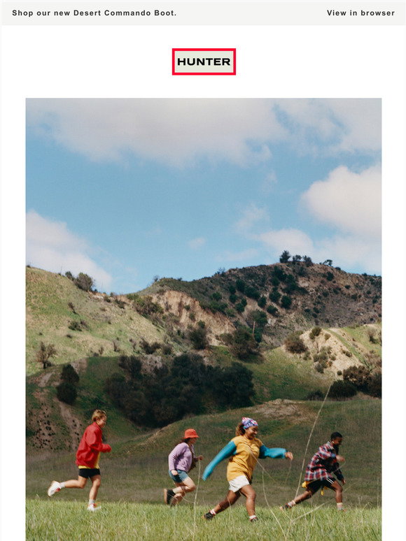 Hunter Boots: Hunter Hikes with Hike Clerb | Milled