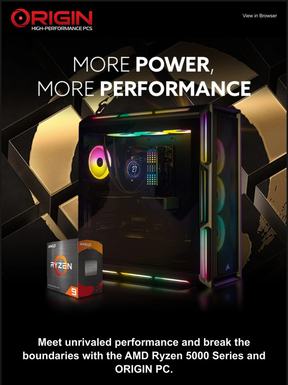 Origin PC: Customize an AMD-Powered ORIGIN PC desktop today! | Milled