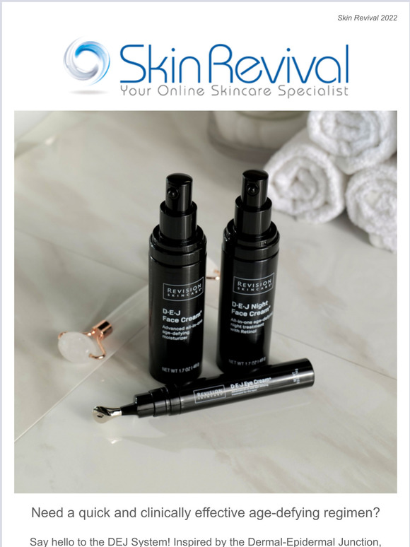 Skin Revival: Unlock the DEJ difference with Revision | Milled