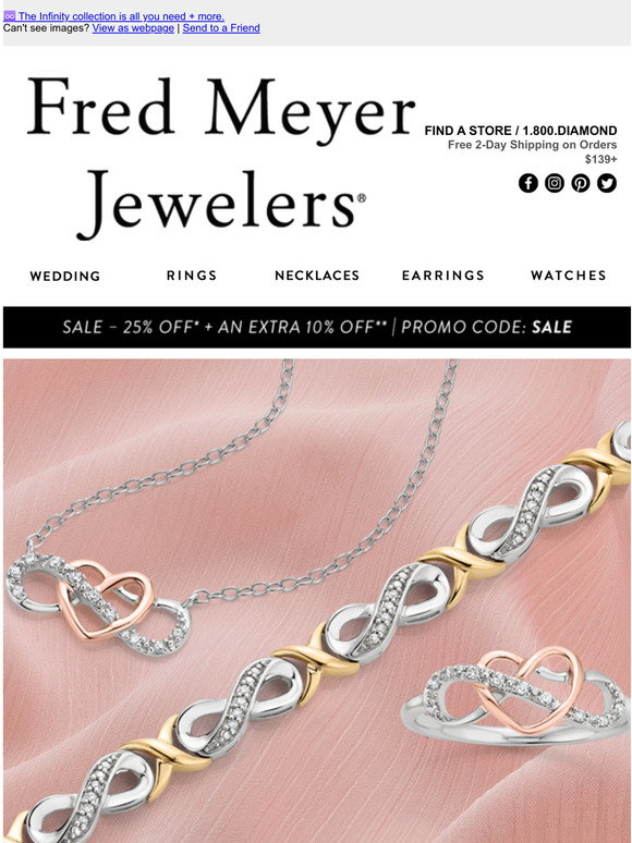 Fred Meyer Jewelers: The Infinity collection is all you need + more ...