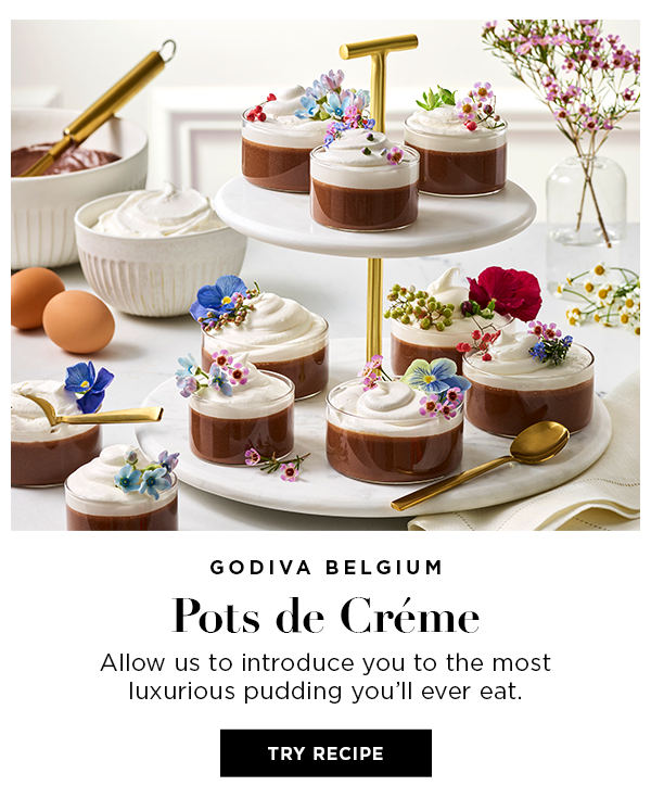 Godiva: The most luxurious pudding you'll ever eat. | Milled