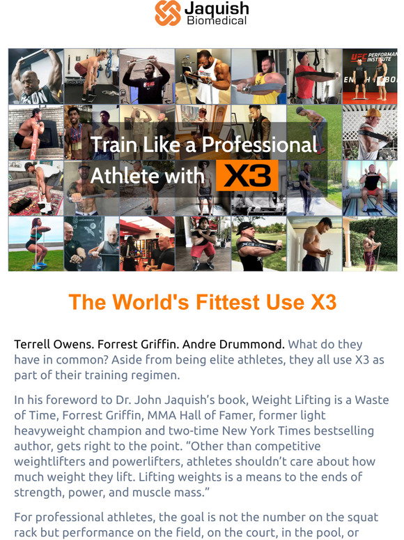 X3: Train Like a Professional Athlete with X3 | Milled