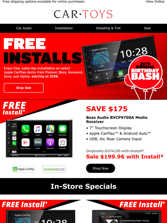 Car Toys: Save BIG with FREE Install on Apple CarPlay & Android Auto ...