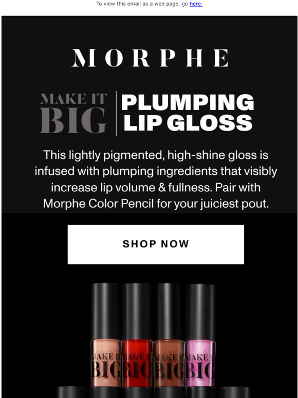 Morphe: Your perfect pout is waiting. | Milled