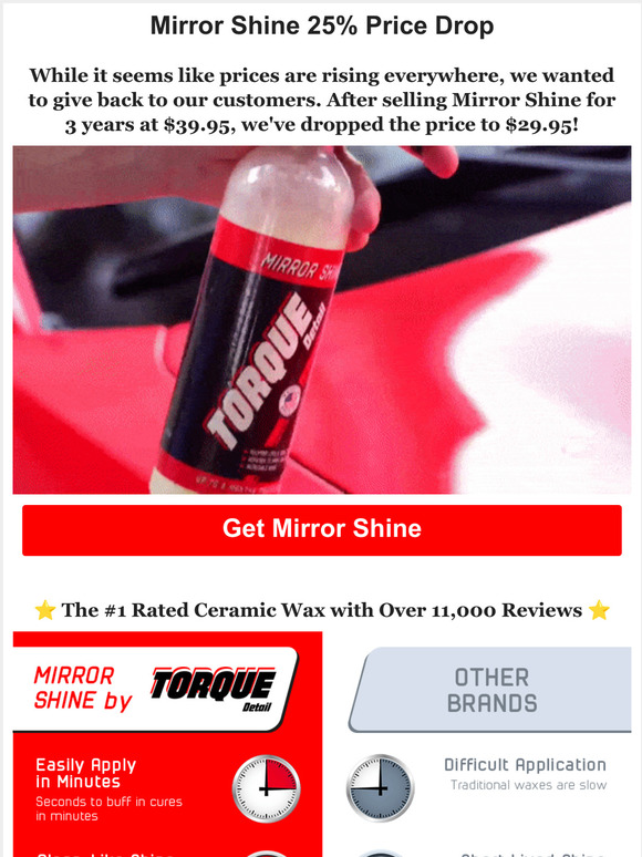 Torque Detail: PRICE DROP: Open Up To See Which Product | Milled