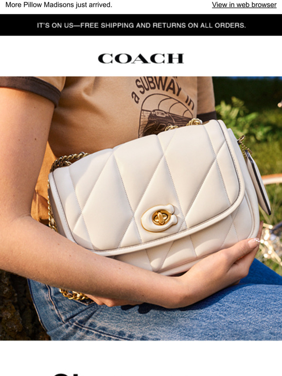 Coach: So Plush (& In Playful New Hues) | Milled