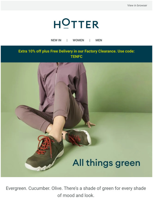 Hotter Shoes: The colour of Spring. | Milled