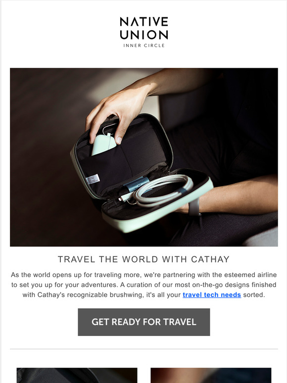 Native Union: New Collab: Cathay x Native Union | Milled