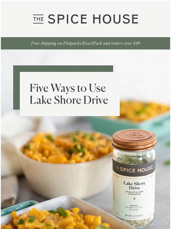 The Spice House: How to Cook With Lake Shore Drive Seasoning | Milled