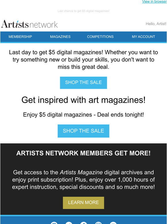 Artists Network: Discover Art Tips, Techniques, and Inspiration | Milled