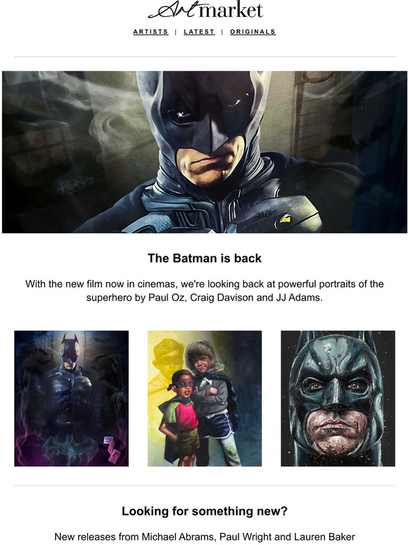 Artmarket: The Batman is back! | Milled