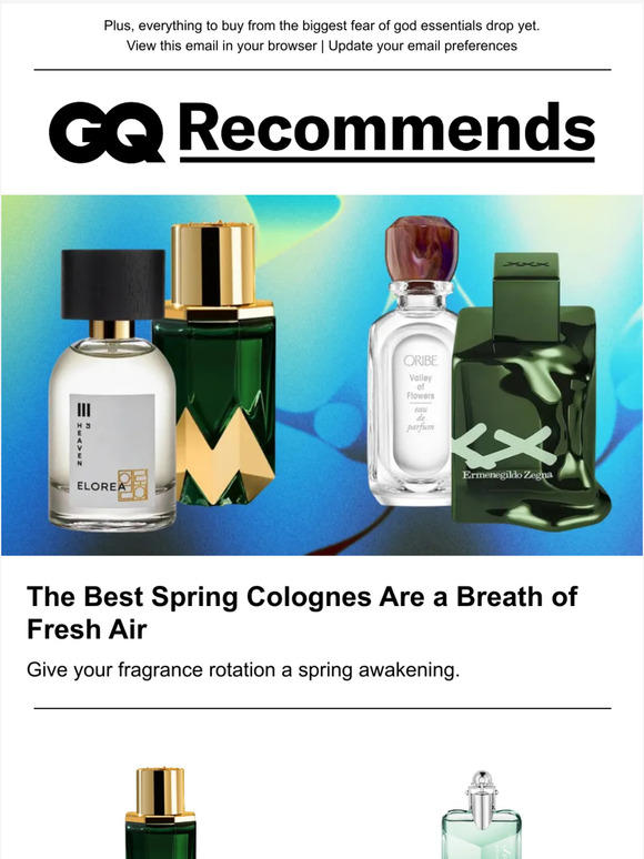 GQ: The Best Spring Colognes Are a Breath of Fresh Air | Milled