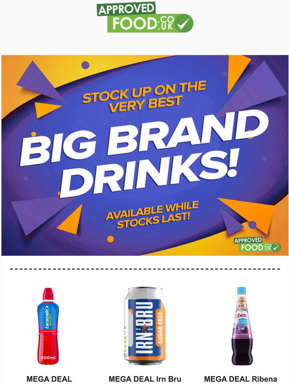 Approved Food: New week, new MEGA DEAL soft drinks! | Milled