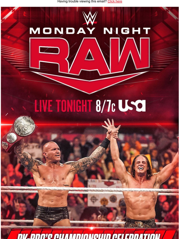 WWE Shop: RK-Bro to throw Championship Celebration tonight on Raw | Milled