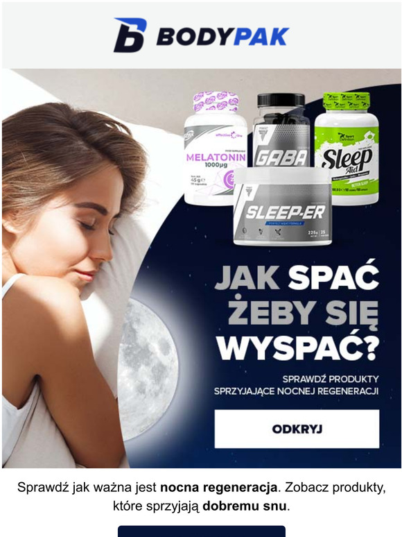 Bodypak: Ciko Ci zasn? Jak spa, eby si wyspa? Jak poprawi jako snu? Kliknij i sprawd >> | Milled