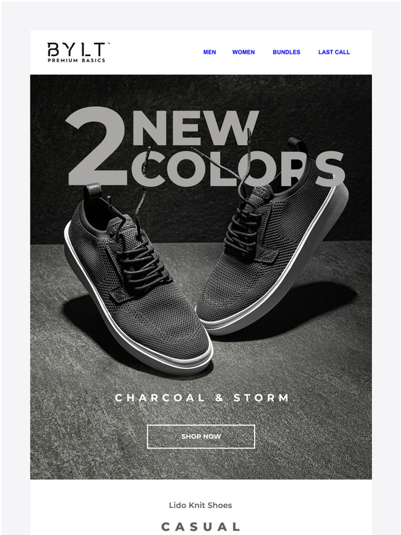 BYLT Basics: NEW COLORS Lido Knit Shoes | Milled