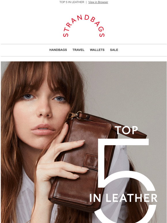 Strandbags: Today's Top 5 in Leather | Milled