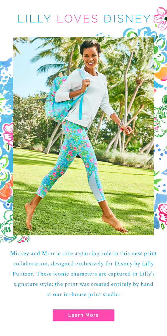 Lilly Pulitzer: Lilly Loves Disney: Our New Print Collab! | Milled