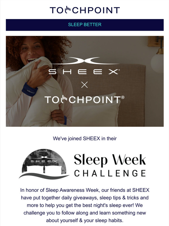 The TouchPoint Solution: Enter to Win a $2,000+ Better Sleep Grand Prize | Milled