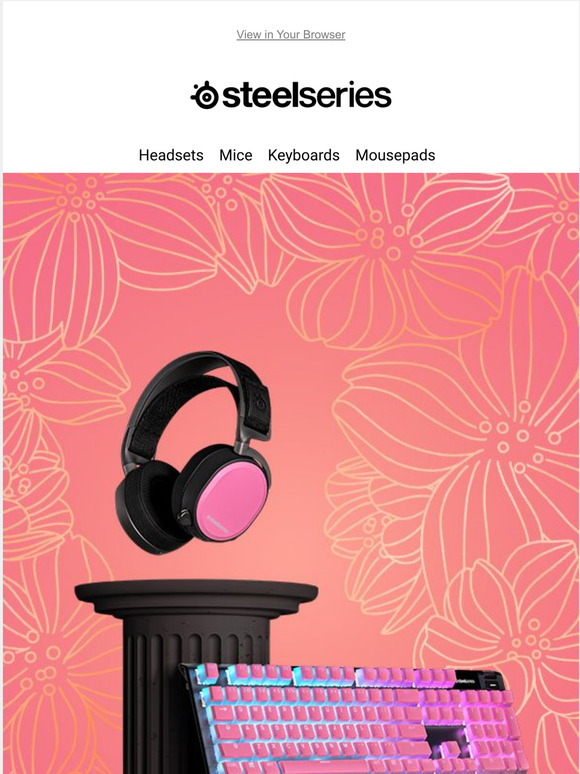 Steelseries: Limited Edition Spring Color | Milled