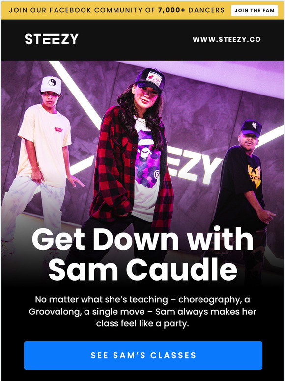 STEEZY: Our girl Sam is throwing a party. Wanna be her +1? | Milled