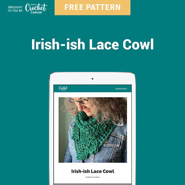 Craftsy: Free Pattern: Irish-ish Lace Cowl | Milled