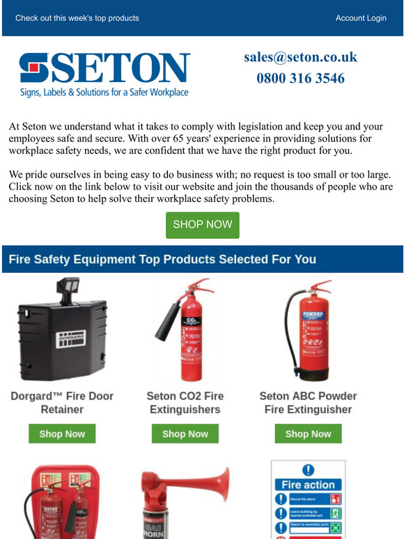 Seton: Safety solutions every workplace needs | Milled