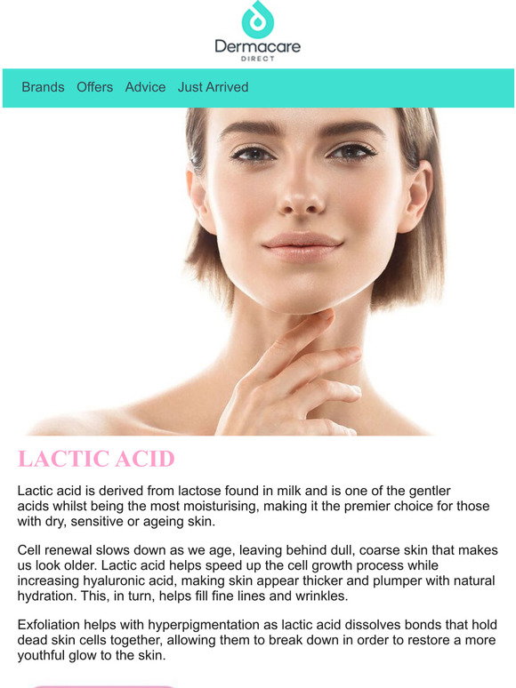Dermacare: Have You Tried Lactic Acid? The Superior AHA.. | Milled