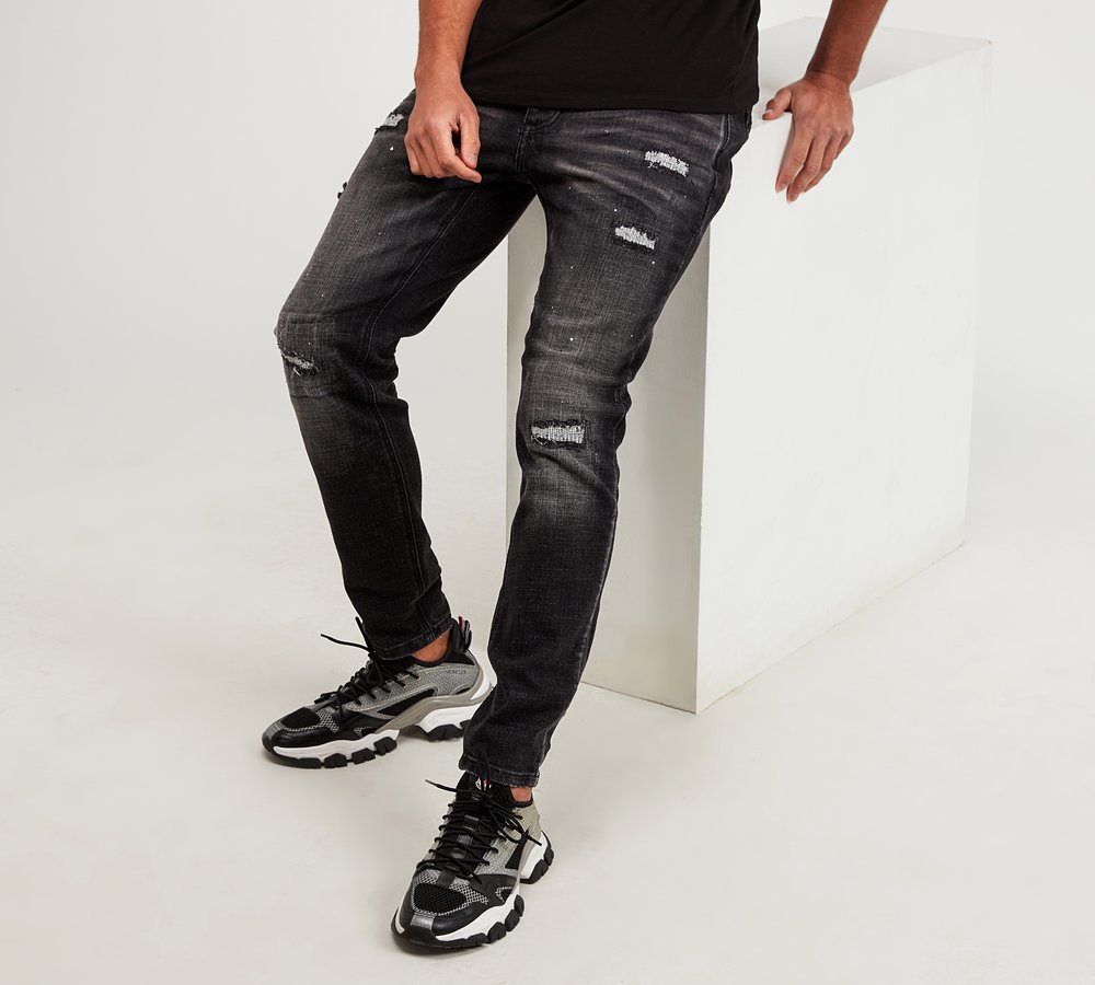 Footasylum: Find your fit | Alessandro Zavetti & Dripmade denim jeans ...