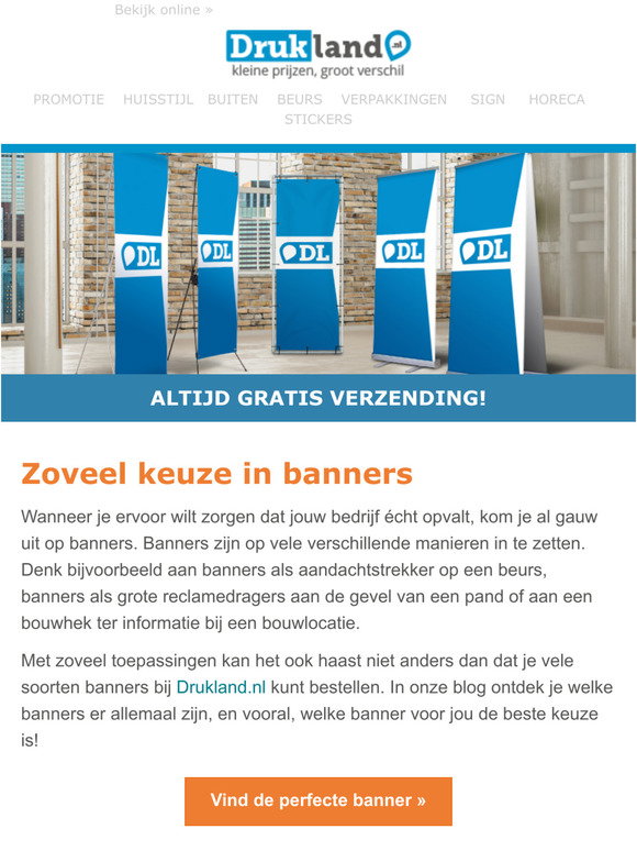 Drukland: Hoe kies je de perfecte banner? | Milled