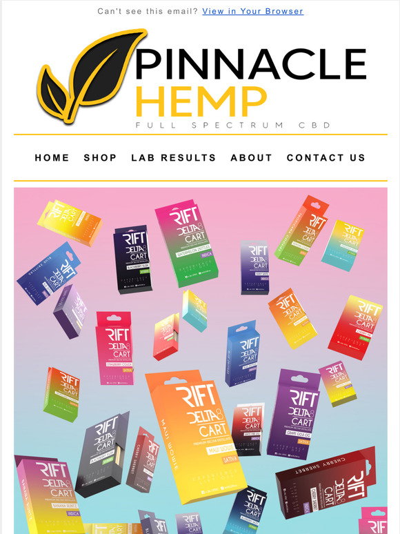Pinnacle Hemp: Win Over $1,800 In Delta 8 Products! | Milled