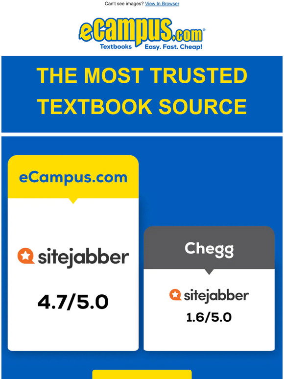 eCampus: Need Textbooks? Use the Most Trusted Source Among Students ...