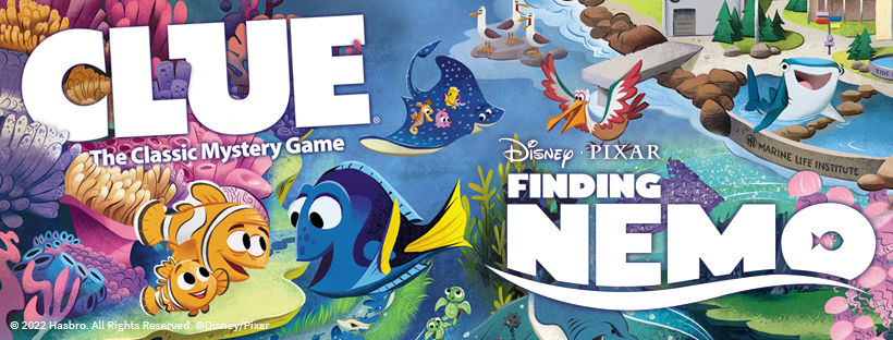 The Op: Make a splash with CLUE: Finding Nemo - available now! | Milled