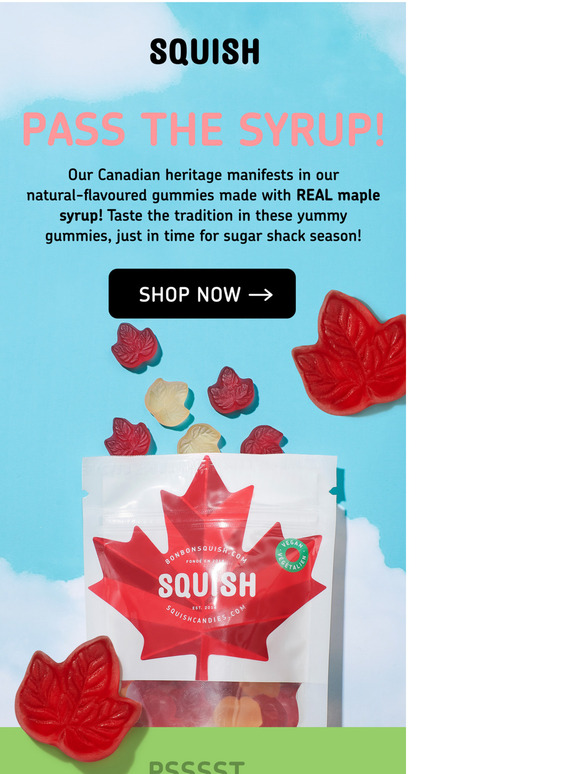 SQUISH Candy: Would You Like Some Syrup With That? | Milled