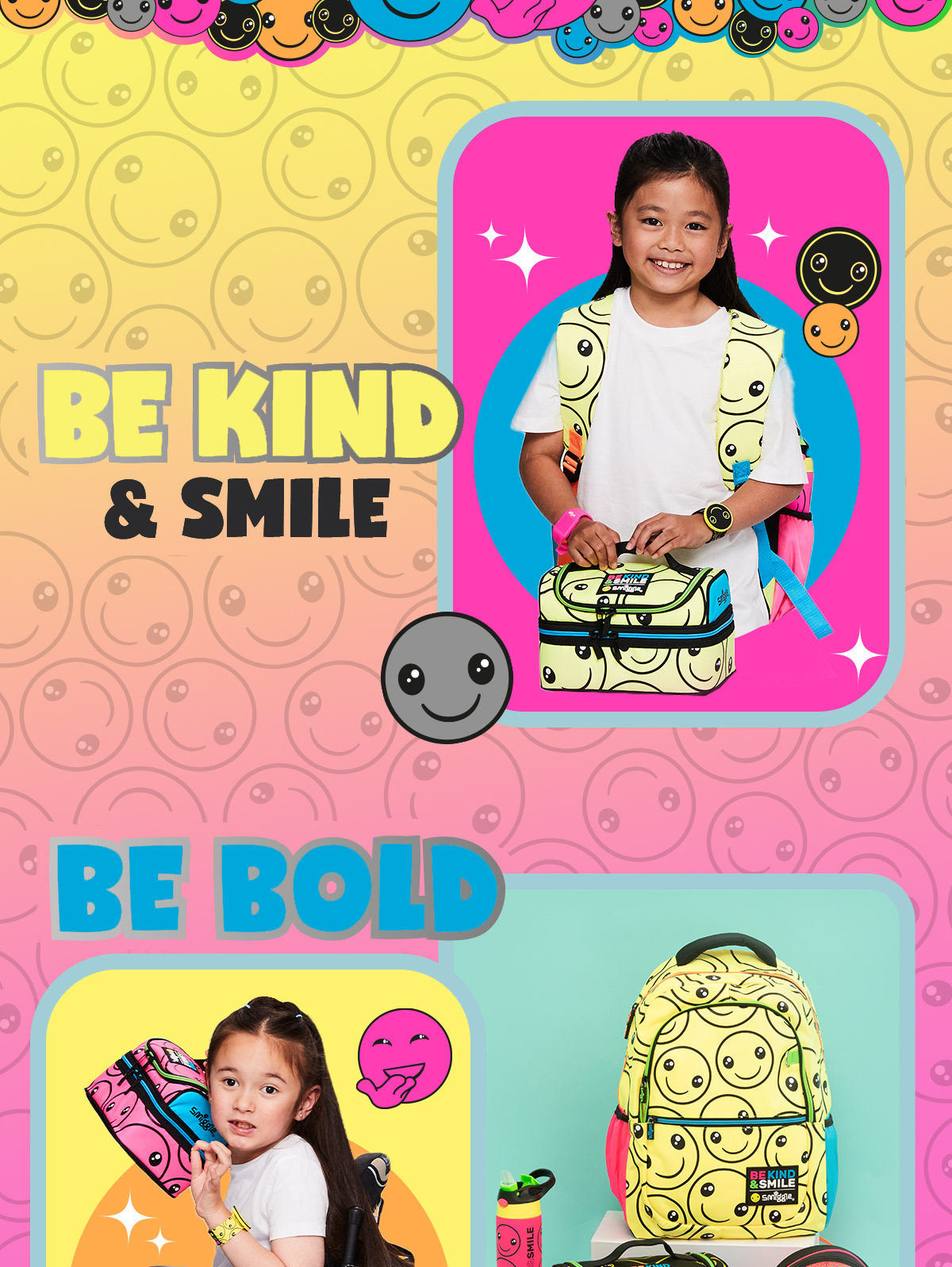 Smiggle: Put a smile on your dial with our new Be Kind & Smile ...
