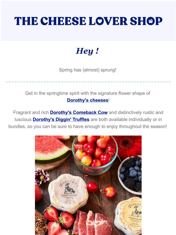 Cheese Lover Shop: Discover our new collaboration for spring | Milled