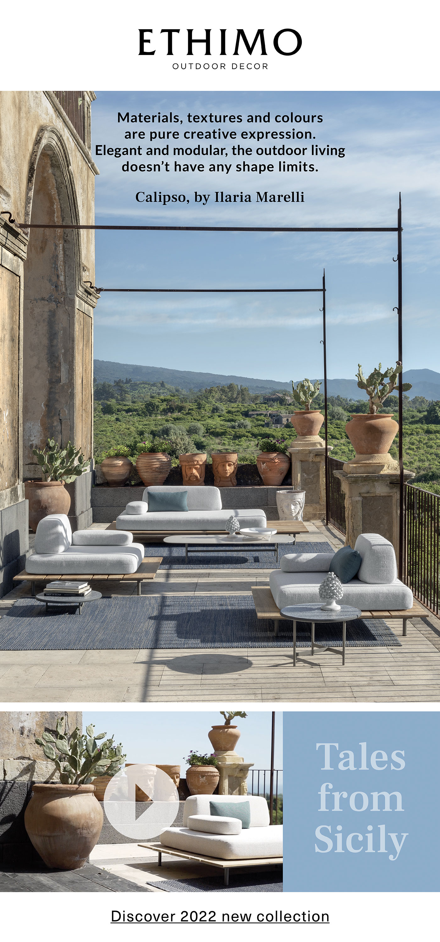 Archiproducts IT: Calipso by Ethimo: in-outdoor modular furniture | Milled