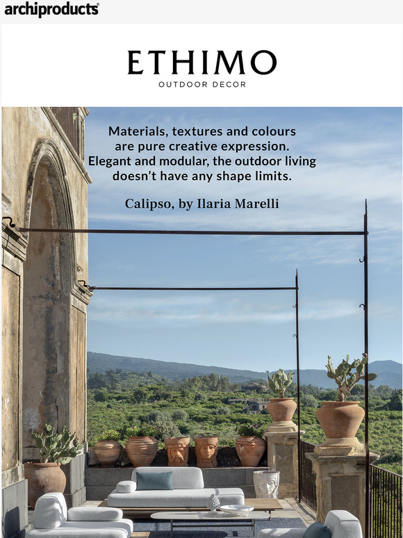 Archiproducts: Calipso by Ethimo: in-outdoor modular furniture | Milled