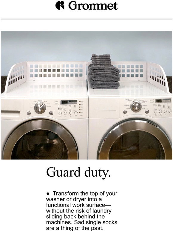 The Grommet: The laundry guard you didnt know you needed. | Milled