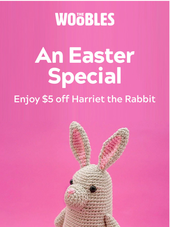 The Woobles: Somebunny wants to join you for Easter | Milled