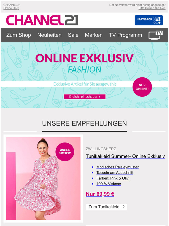 CHANNEL21: ONLINE EXKLUSIV Mode & Schmuck | Milled