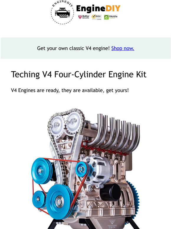 Enginediy: V4 Engines Are Ready Get Your V4 Engine with Extra 5% Off ...