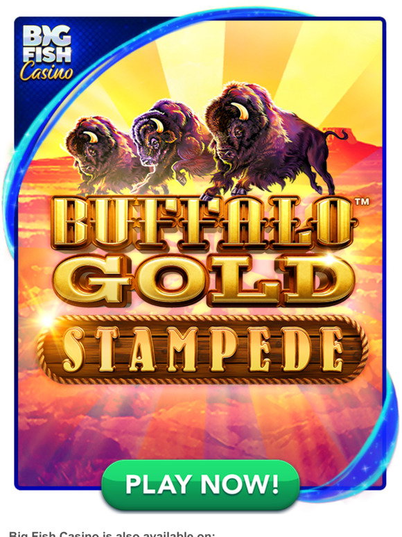 Big Fish Games: The Legendary Buffalo Gold Stampede is LIVE! | Milled