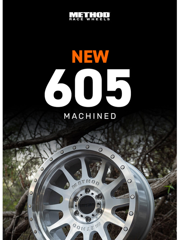 Method Race Wheels: Introducing the 605 Machined | Milled