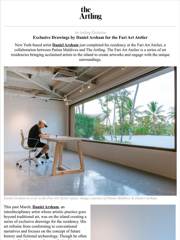 Artshare: Exclusive Drawings by Daniel Arsham for the Fari Art Atelier ...